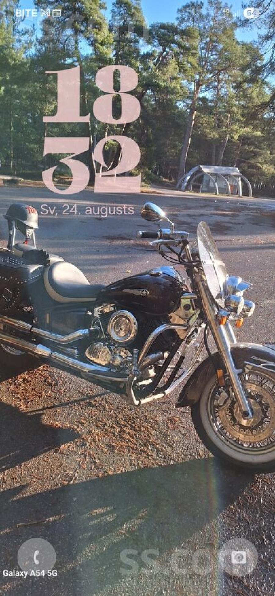 Yamaha XVS 1100 2000 in Ventspils, with an engine capacity of 1.10 L and mileage of 0 thousand km for 3850 €, photo 4 on AUTOMOTO.COM.LV