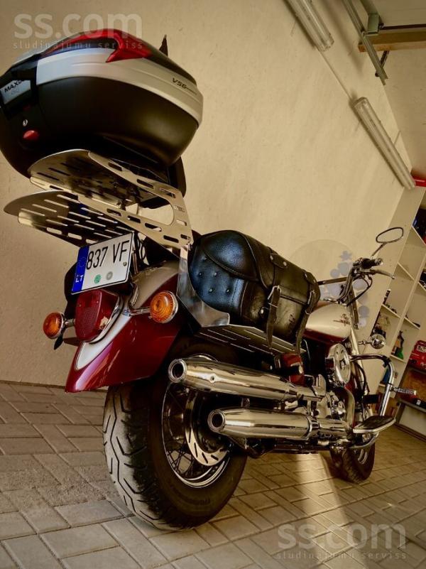 Yamaha XVS 1100 2001 in Rezekne, with an engine capacity of 1.10 L and mileage of 0 thousand km for 3700 €, photo 2 on AUTOMOTO.COM.LV