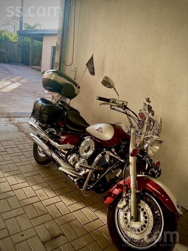 Yamaha XVS 1100 2001 in Rezekne, with an engine capacity of 1.10 L and mileage of 0 thousand km for 3700 €, photo 3 on AUTOMOTO.COM.LV