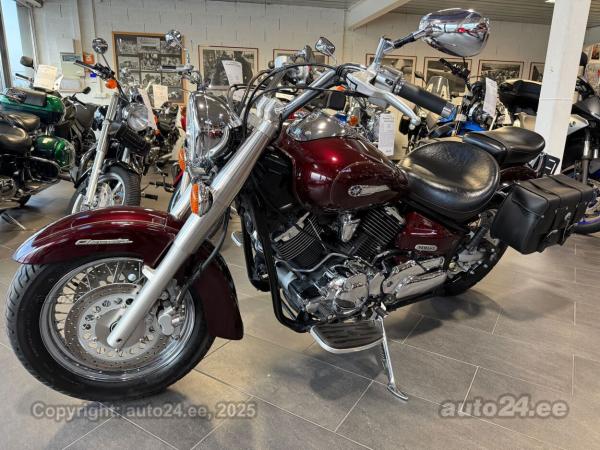 Red Yamaha XVS 1100 2007 in Tallinn, with an engine capacity of 1.06 L and mileage of 18 thousand km for 6490 €, photo 11 on AUTOMOTO.COM.LV