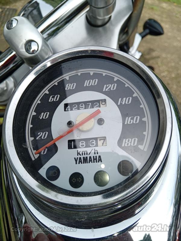 Melns Yamaha XVS 650 2000 Tiri, ar dzinēja tilpumu 0.65 L un nobraukumu 43 tūkst. km par 3000 €, foto 8 vietnē AUTOMOTO.COM.LV