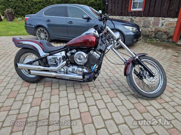 Черный Ямаха XVS 650 2002 в Рапла, объемом двигателя 0.65 л и пробегом 63 тыс. км за 7700 €, фото 1 на AUTOMOTO.COM.LV
