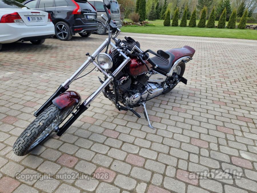 Black Yamaha XVS 650 2002 in Rapla, with an engine capacity of 0.65 L and mileage of 63 thousand km for 7700 €, photo 3 on AUTOMOTO.COM.LV