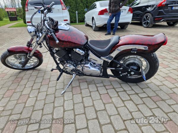 Черный Ямаха XVS 650 2002 в Рапла, объемом двигателя 0.65 л и пробегом 63 тыс. км за 7700 €, фото 3 на AUTOMOTO.COM.LV