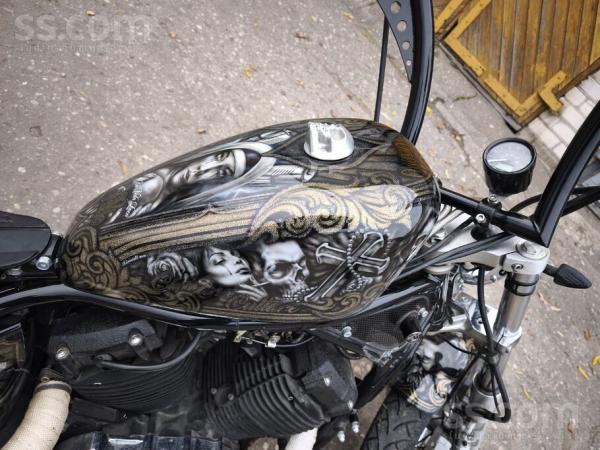 Yamaha XVS 650 2000 in Jelgava, with an engine capacity of 0.65 L and mileage of 0 thousand km for 3600 €, photo 6 on AUTOMOTO.COM.LV