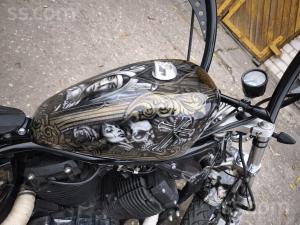 Yamaha XVS 650 2000 in Jelgava, with an engine capacity of 0.65 L and mileage of 0 thousand km for 3600 €, photo 7 on AUTOMOTO.COM.LV