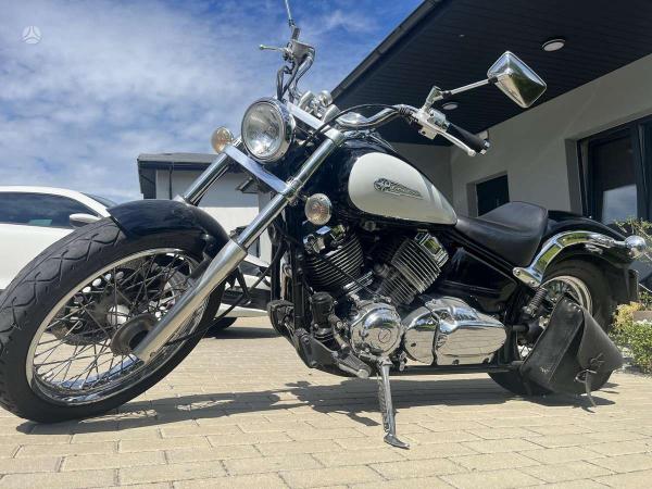 Melns Yamaha XVS 1998 Alīta, ar dzinēja tilpumu 0.65 L un nobraukumu 41 tūkst. km par 3200 €, foto 1 vietnē AUTOMOTO.COM.LV