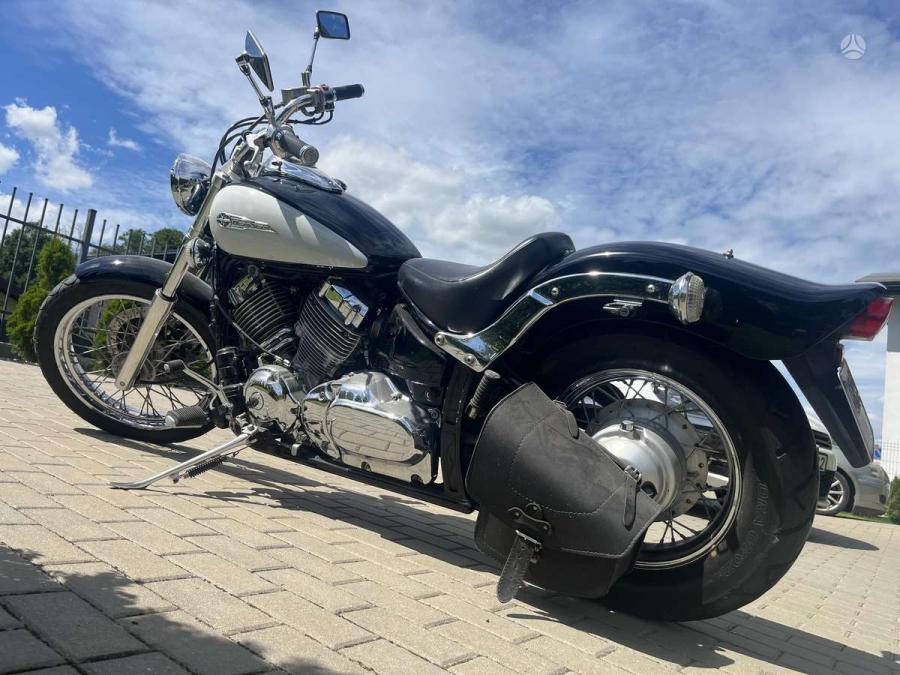 Melns Yamaha XVS 1998 Alīta, ar dzinēja tilpumu 0.65 L un nobraukumu 41 tūkst. km par 3200 €, foto 4 vietnē AUTOMOTO.COM.LV