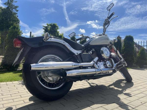 Melns Yamaha XVS 1998 Alīta, ar dzinēja tilpumu 0.65 L un nobraukumu 41 tūkst. km par 3200 €, foto 4 vietnē AUTOMOTO.COM.LV