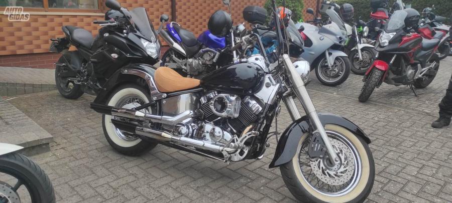 Melns Yamaha XVS 2000 Jurbarkas, ar dzinēja tilpumu 0.65 L un nobraukumu 31 tūkst. km par 3100 €, foto 3 vietnē AUTOMOTO.COM.LV