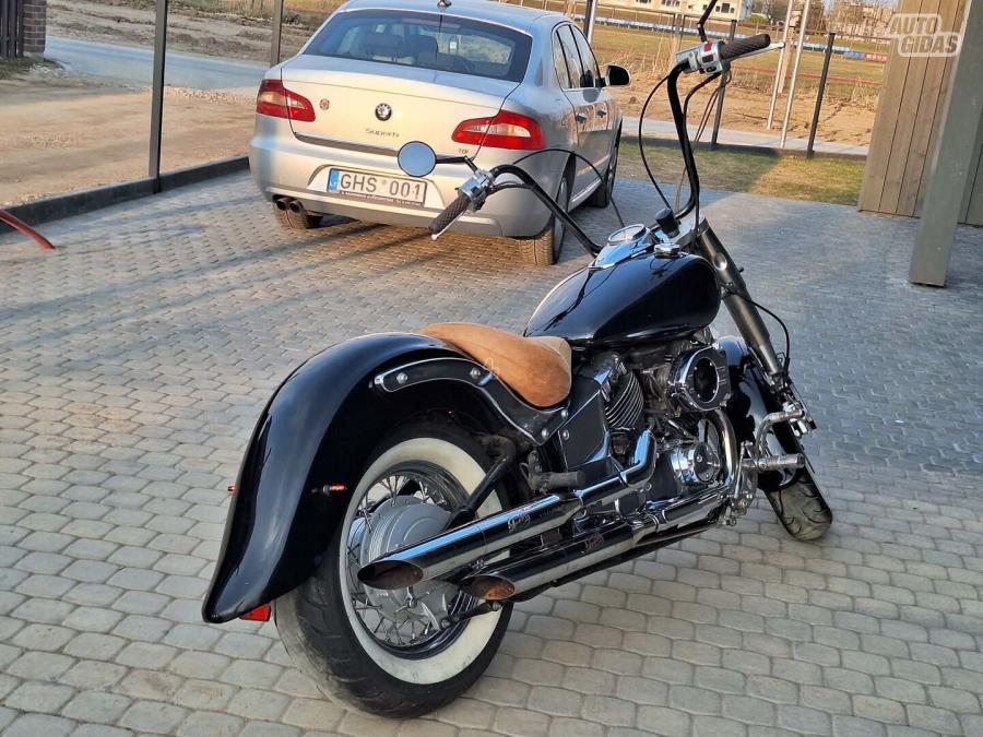 Melns Yamaha XVS 2000 Jurbarkas, ar dzinēja tilpumu 0.65 L un nobraukumu 31 tūkst. km par 3100 €, foto 6 vietnē AUTOMOTO.COM.LV