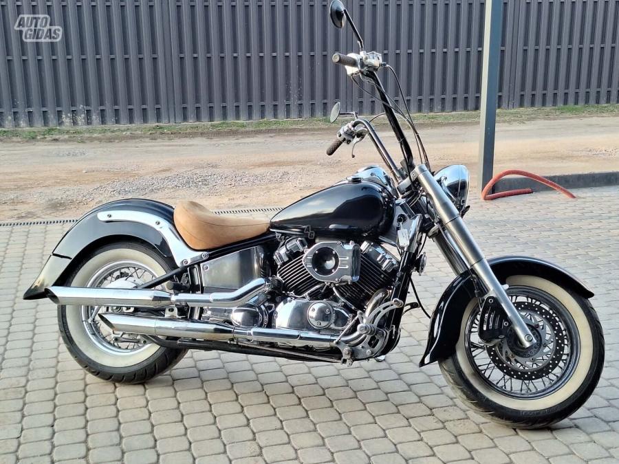 Melns Yamaha XVS 2000 Jurbarkas, ar dzinēja tilpumu 0.65 L un nobraukumu 31 tūkst. km par 3100 €, foto 7 vietnē AUTOMOTO.COM.LV