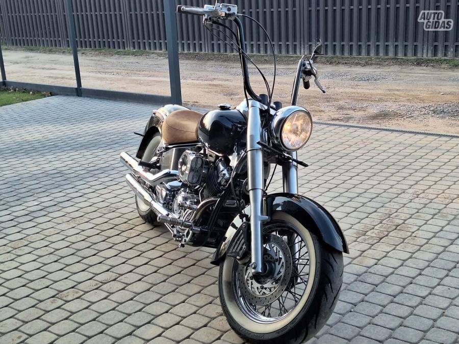Melns Yamaha XVS 2000 Jurbarkas, ar dzinēja tilpumu 0.65 L un nobraukumu 31 tūkst. km par 3100 €, foto 8 vietnē AUTOMOTO.COM.LV