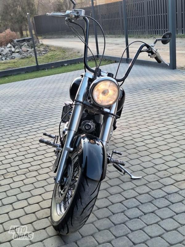 Black Yamaha XVS 2000 in Jurbarkas, with an engine capacity of 0.65 L and mileage of 31 thousand km for 3100 €, photo 8 on AUTOMOTO.COM.LV