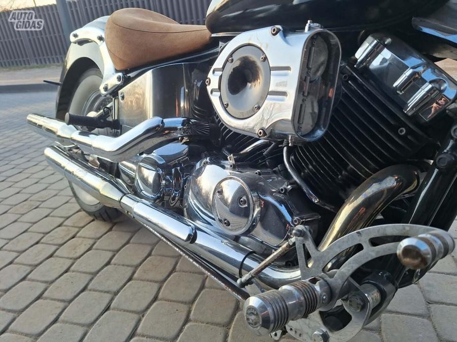 Melns Yamaha XVS 2000 Jurbarkas, ar dzinēja tilpumu 0.65 L un nobraukumu 31 tūkst. km par 3100 €, foto 10 vietnē AUTOMOTO.COM.LV