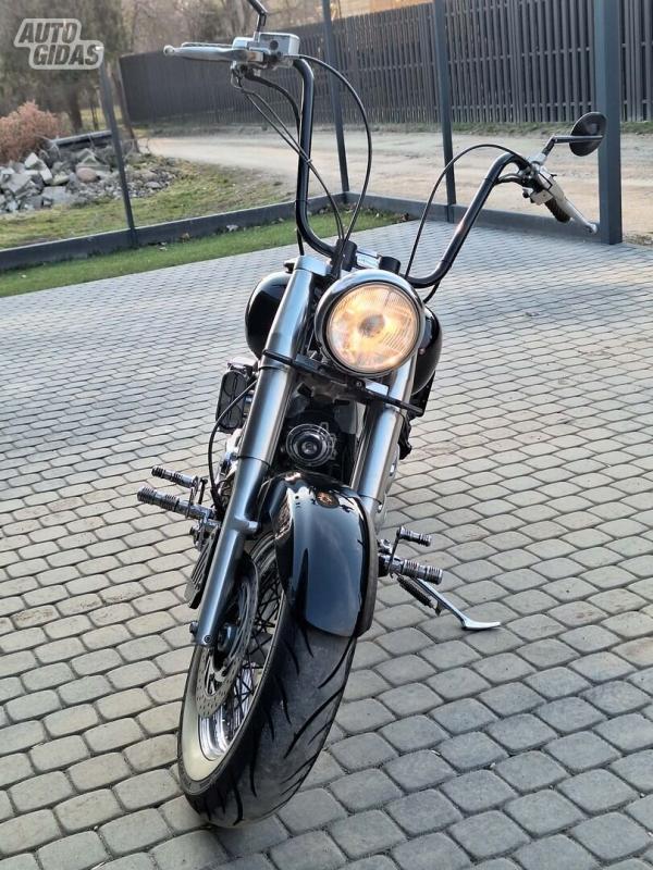 Black Yamaha XVS 2000 in Jurbarkas, with an engine capacity of 0.65 L and mileage of 31 thousand km for 3000 €, photo 9 on AUTOMOTO.COM.LV