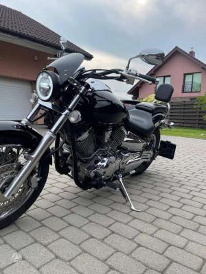 Black Yamaha XVS 2002 in Klaipeda, with an engine capacity of 1.10 L and mileage of 46 thousand km for 3500 €, photo 5 on AUTOMOTO.COM.LV