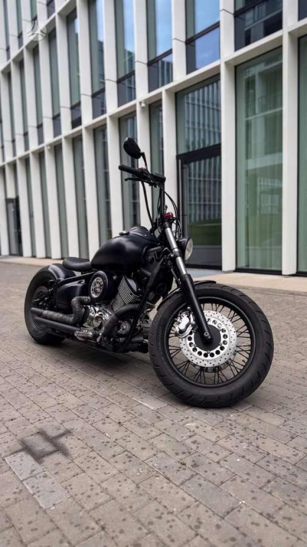 Ямаха XVS 2002 в Вильнюс на AUTOMOTO.COM.LV Черный Ямаха XVS 2002 в Вильнюс, объемом двигателя 1.10 л и пробегом 37 тыс. км за 5000 €, фото 7 на AUTOMOTO.COM.LV