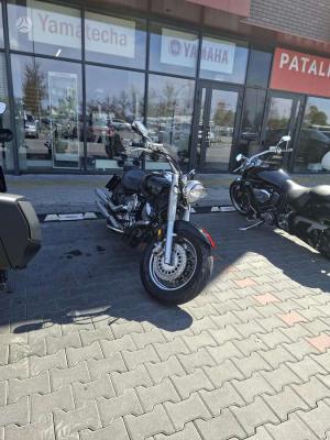 Black Yamaha XVS 2002 in Kretinga, with an engine capacity of 1.10 L and mileage of 56 thousand km for 3700 €, photo  on AUTOMOTO.COM.LV