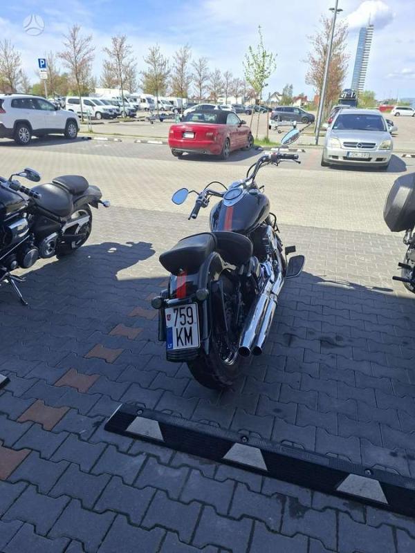 Black Yamaha XVS 2002 in Kretinga, with an engine capacity of 1.10 L and mileage of 56 thousand km for 3700 €, photo 3 on AUTOMOTO.COM.LV