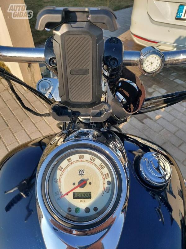 Black Yamaha XVS 2004 in Panevezys, with an engine capacity of 1.10 L and mileage of 0 thousand km for 3550 €, photo 5 on AUTOMOTO.COM.LV