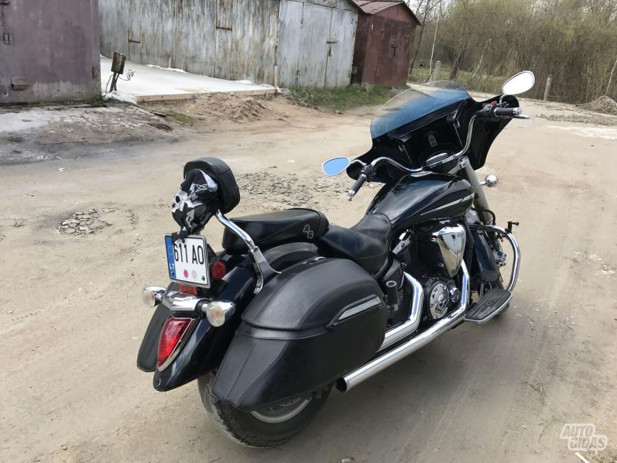 Black Yamaha XVS 2006 in Siauliai, with an engine capacity of 0.00 L and mileage of 0 thousand km for 5500 €, photo 9 on AUTOMOTO.COM.LV