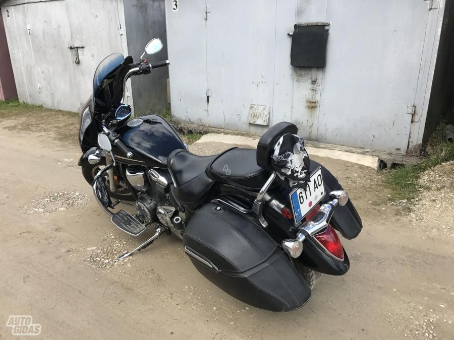 Black Yamaha XVS 2006 in Siauliai, with an engine capacity of 0.00 L and mileage of 0 thousand km for 5500 €, photo 10 on AUTOMOTO.COM.LV