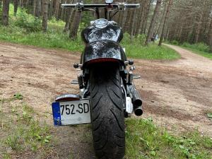 Melns Yamaha XVS 2008 Utena, ar dzinēja tilpumu 1.10 L un nobraukumu 22 tūkst. km par 4050 €, foto 4 vietnē AUTOMOTO.COM.LV