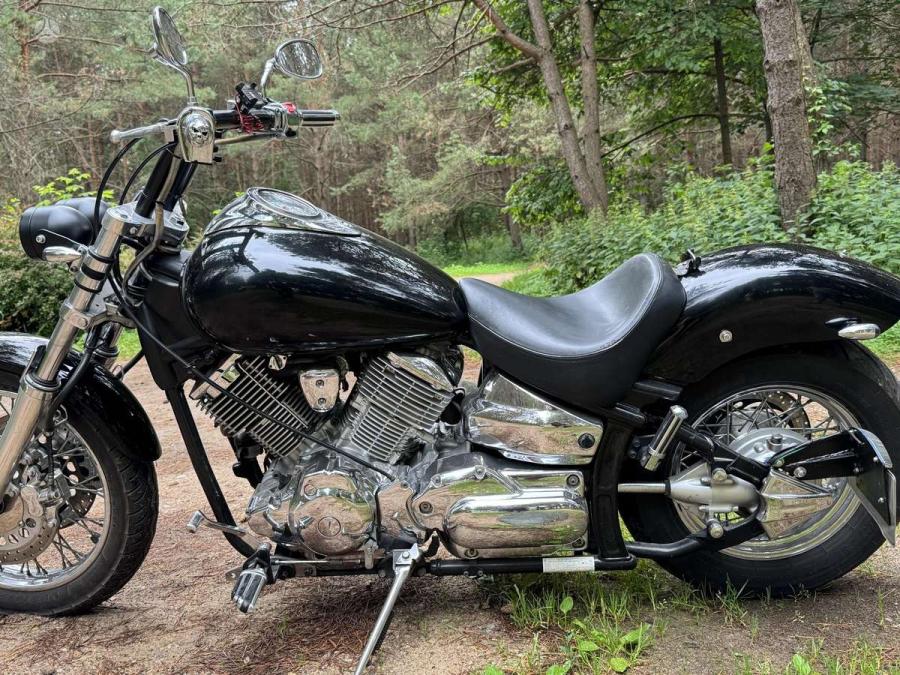 Melns Yamaha XVS 2008 Utena, ar dzinēja tilpumu 1.10 L un nobraukumu 22 tūkst. km par 4050 €, foto 5 vietnē AUTOMOTO.COM.LV