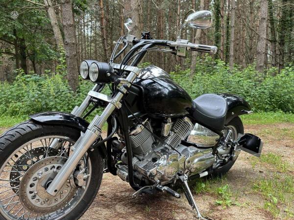 Melns Yamaha XVS 2008 Utena, ar dzinēja tilpumu 1.10 L un nobraukumu 22 tūkst. km par 4050 €, foto 7 vietnē AUTOMOTO.COM.LV