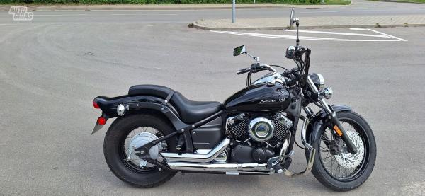 Melns Yamaha XVS 2009 Mažeikiai, ar dzinēja tilpumu 0.65 L un nobraukumu 13 tūkst. km par 4200 €, foto 1 vietnē AUTOMOTO.COM.LV