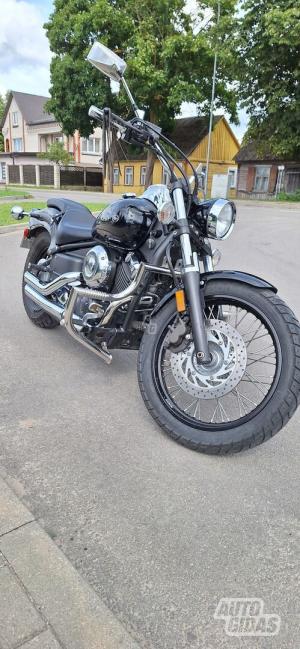 Black Yamaha XVS 2009 in Mazeikiai, with an engine capacity of 0.65 L and mileage of 13 thousand km for 4200 €, photo 3 on AUTOMOTO.COM.LV