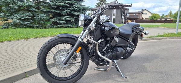 Melns Yamaha XVS 2009 Mažeikiai, ar dzinēja tilpumu 0.65 L un nobraukumu 13 tūkst. km par 4200 €, foto 5 vietnē AUTOMOTO.COM.LV