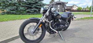 Black Yamaha XVS 2009 in Mazeikiai, with an engine capacity of 0.65 L and mileage of 13 thousand km for 4200 €, photo 5 on AUTOMOTO.COM.LV