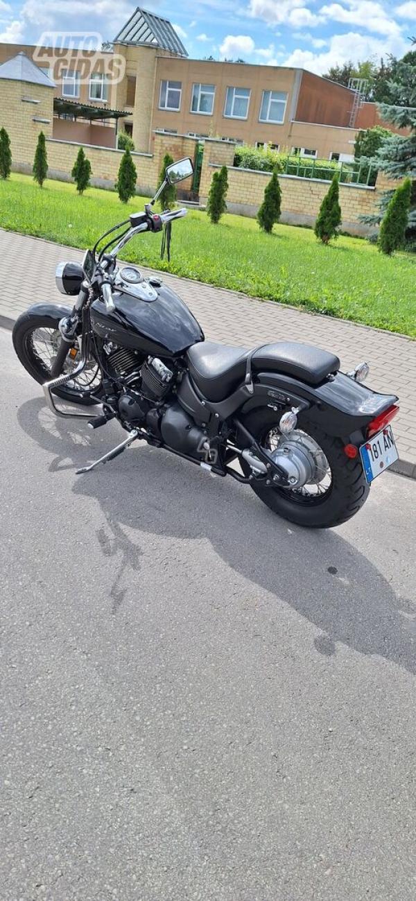 Melns Yamaha XVS 2009 Mažeikiai, ar dzinēja tilpumu 0.65 L un nobraukumu 13 tūkst. km par 4200 €, foto 6 vietnē AUTOMOTO.COM.LV
