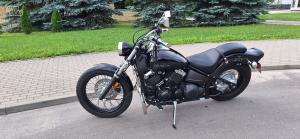 Black Yamaha XVS 2009 in Mazeikiai, with an engine capacity of 0.65 L and mileage of 13 thousand km for 4200 €, photo 9 on AUTOMOTO.COM.LV