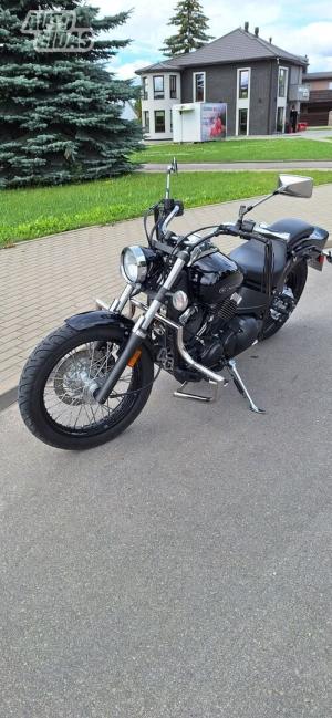 Black Yamaha XVS 2009 in Mazeikiai, with an engine capacity of 0.65 L and mileage of 13 thousand km for 4200 €, photo 10 on AUTOMOTO.COM.LV