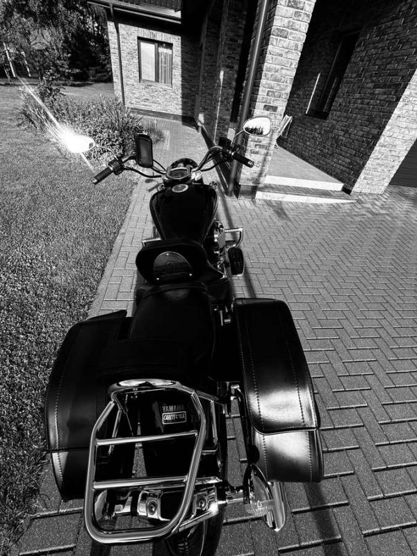 Black Yamaha XVS 2013 in Vilnius, with an engine capacity of 1.30 L and mileage of 45 thousand km for 5199 €, photo 7 on AUTOMOTO.COM.LV