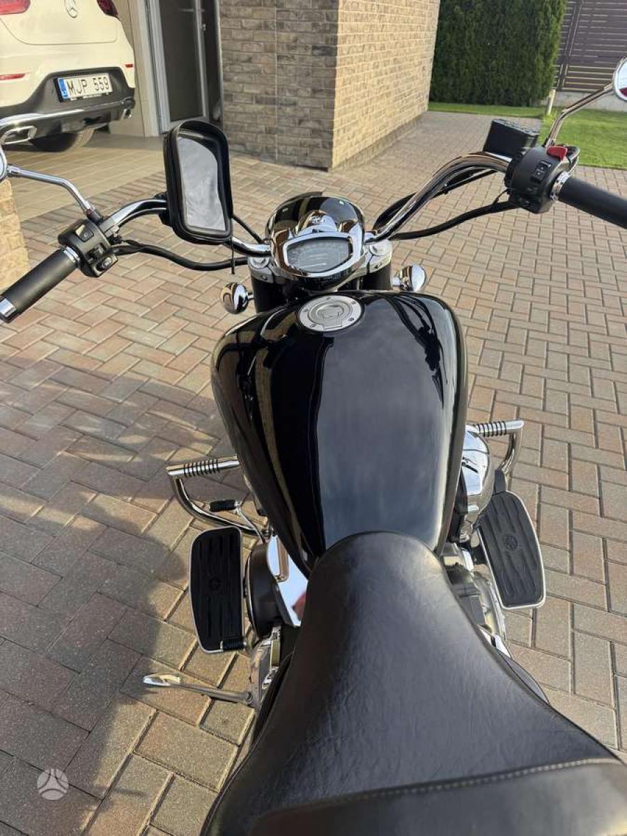 Melns Yamaha XVS 2013 Viļņa, ar dzinēja tilpumu 1.30 L un nobraukumu 45 tūkst. km par 5199 €, foto 7 vietnē AUTOMOTO.COM.LV