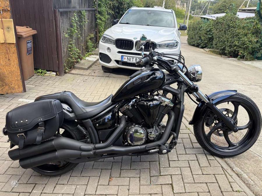 Melns Yamaha XVS 2015 Viļņa, ar dzinēja tilpumu 1.30 L un nobraukumu 38 tūkst. km par 6666 €, foto 3 vietnē AUTOMOTO.COM.LV