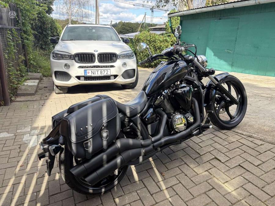 Melns Yamaha XVS 2015 Viļņa, ar dzinēja tilpumu 1.30 L un nobraukumu 38 tūkst. km par 6666 €, foto 4 vietnē AUTOMOTO.COM.LV