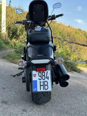 Black Yamaha XVS 2016 in Kaunas, with an engine capacity of 1.30 L and mileage of 18 thousand km for 7400 €, photo 2 on AUTOMOTO.COM.LV
