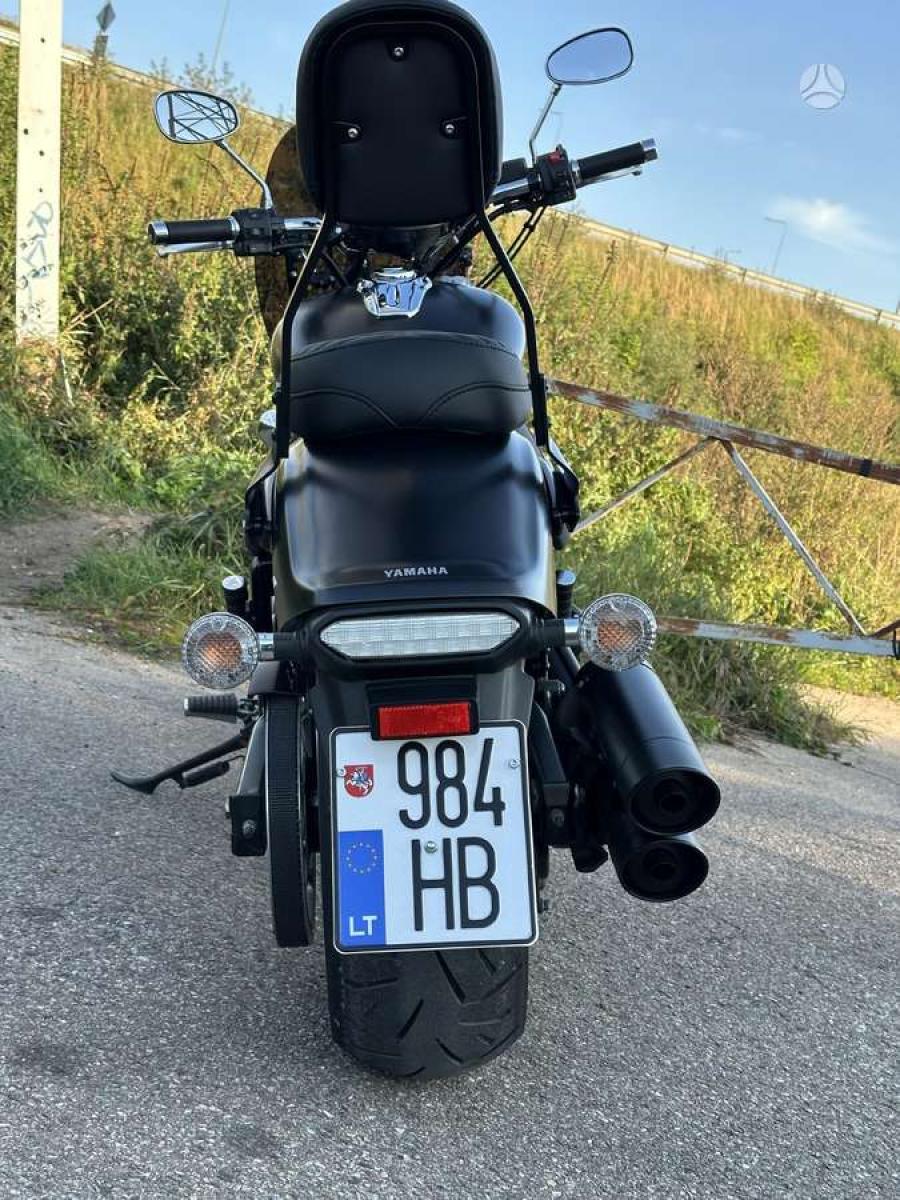 Black Yamaha XVS 2016 in Kaunas, with an engine capacity of 1.30 L and mileage of 18 thousand km for 7400 €, photo 2 on AUTOMOTO.COM.LV