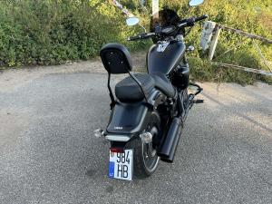 Black Yamaha XVS 2016 in Kaunas, with an engine capacity of 1.30 L and mileage of 18 thousand km for 7400 €, photo 6 on AUTOMOTO.COM.LV