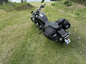 Black Yamaha XVS 2016 in Kaunas, with an engine capacity of 1.30 L and mileage of 18 thousand km for 7400 €, photo 12 on AUTOMOTO.COM.LV