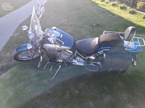 Zils Yamaha XVS 1998 Viļņa, ar dzinēja tilpumu 0.65 L un nobraukumu 22 tūkst. km par 3650 €, foto 3 vietnē AUTOMOTO.COM.LV