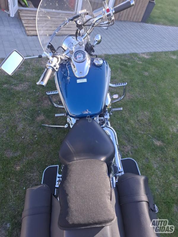 Zils Yamaha XVS 1998 Viļņa, ar dzinēja tilpumu 0.65 L un nobraukumu 22 tūkst. km par 3650 €, foto 6 vietnē AUTOMOTO.COM.LV