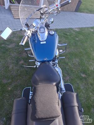 Blue Yamaha XVS 1998 in Vilnius, with an engine capacity of 0.65 L and mileage of 22 thousand km for 3650 €, photo 7 on AUTOMOTO.COM.LV