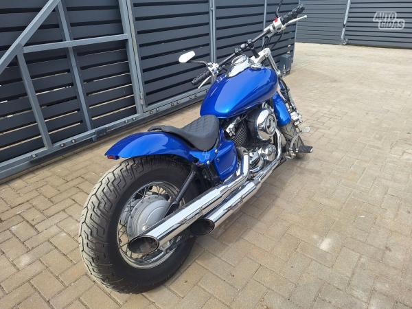 Blue Yamaha XVS 2005 in Klaipeda, with an engine capacity of 0.65 L and mileage of 29 thousand km for 4100 €, photo 2 on AUTOMOTO.COM.LV