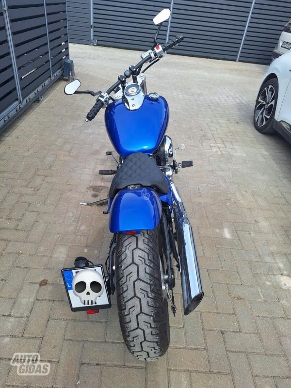 Blue Yamaha XVS 2005 in Klaipeda, with an engine capacity of 0.65 L and mileage of 29 thousand km for 4100 €, photo 4 on AUTOMOTO.COM.LV